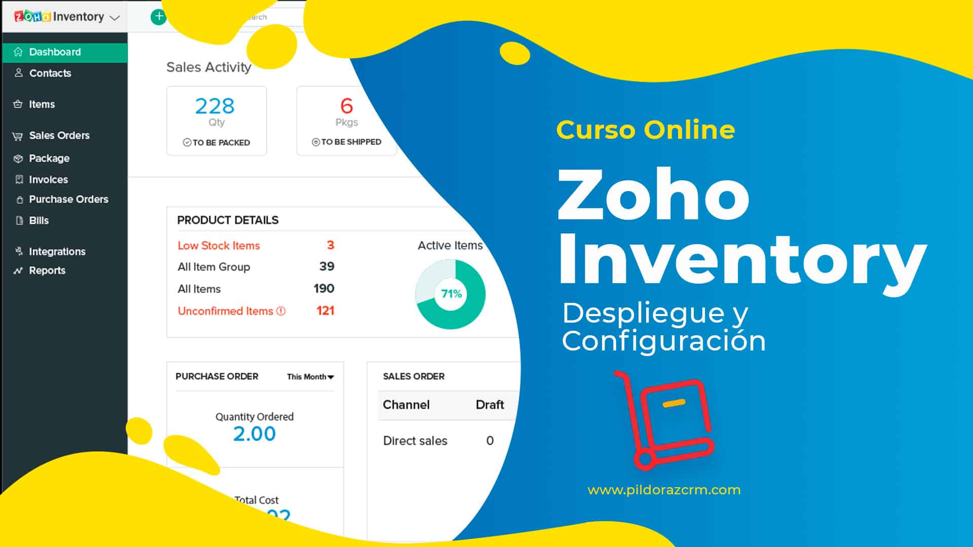 Curso de Despliegue de ZOHO Inventory - Academia ZOHO
